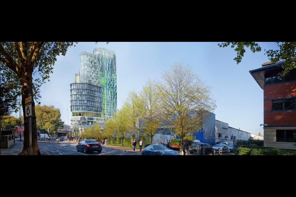 Brokenshire flattens Studio Egret West’s Chiswick Curve tower | News ...